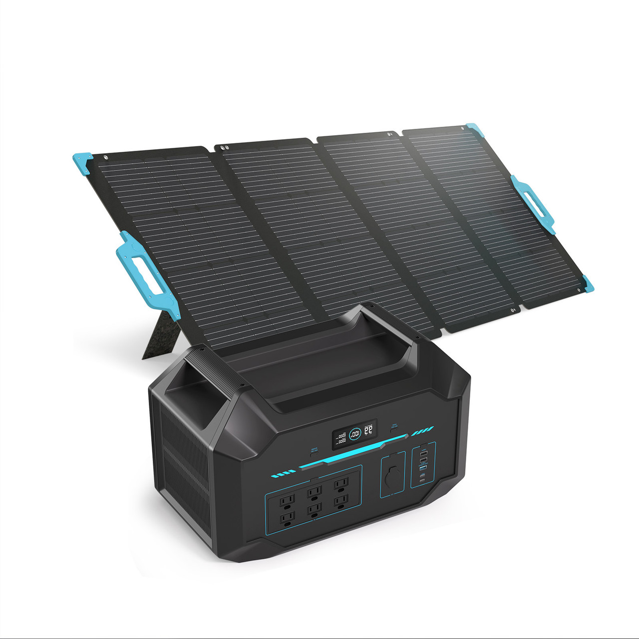 Renogy Portable Power Station 1000 and 220W Solar Panel Set – The ...